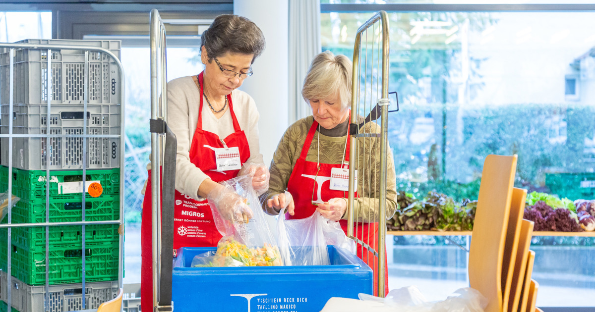 Seit zehn Jahren Kampf gegen Armut und Foodwaste in Wangs | Kirchenbote SG